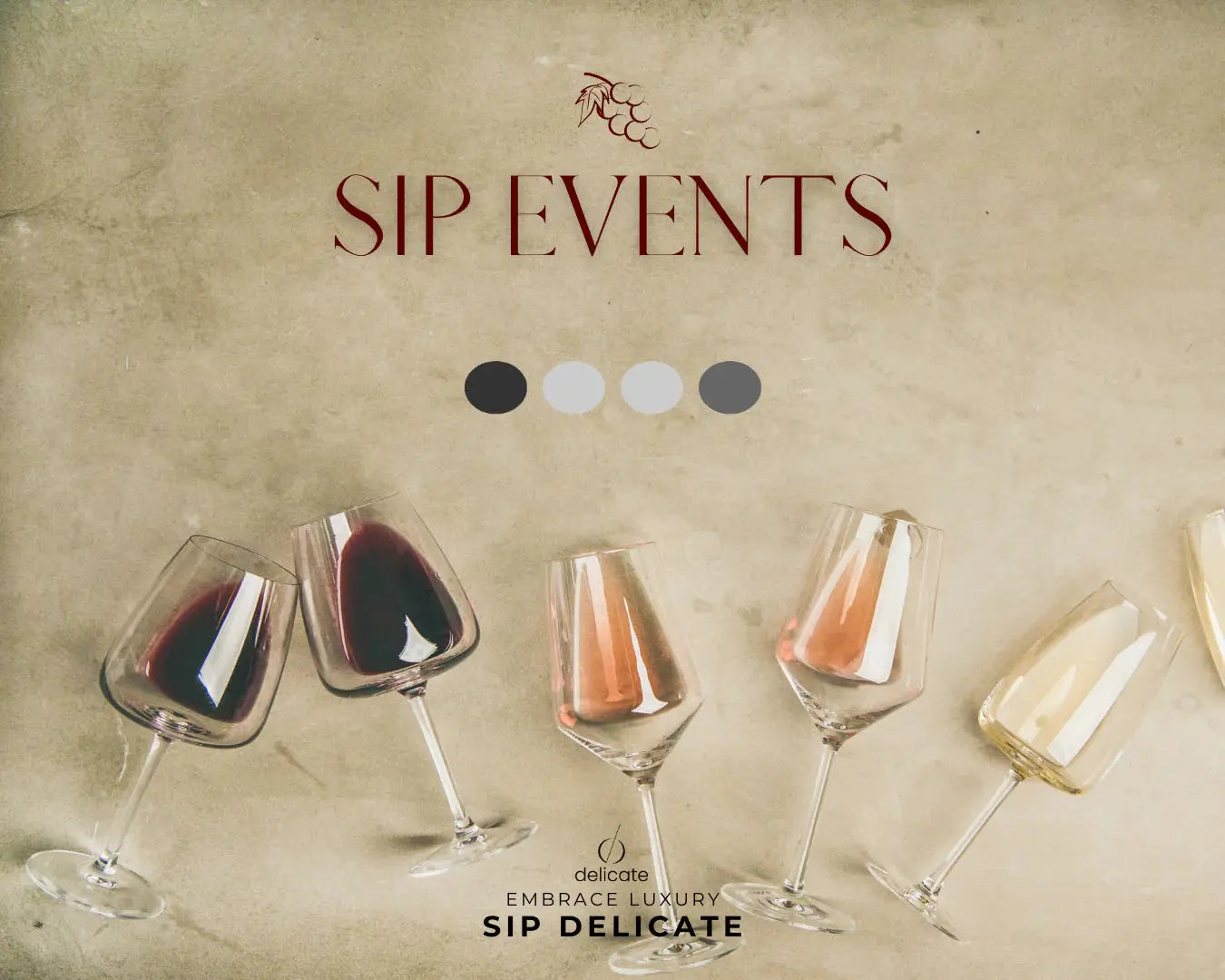SIP Events | Wine-tasting with Delicate Wines SG – DELICATE Wines SG